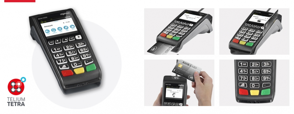 Dòng máy POS Ingenico Desk/3000 - Thanh lam production & tranding co., LTD