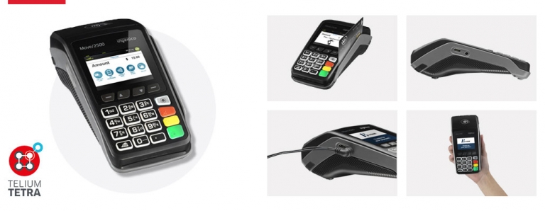 Dòng máy POS Ingenico Move/2500 - Thanh lam production & tranding co., LTD